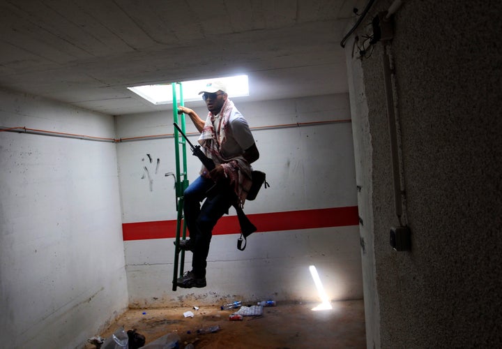 Gaddafi Compound Secret Tunnels: A Look Inside The Libyan Leader's ...