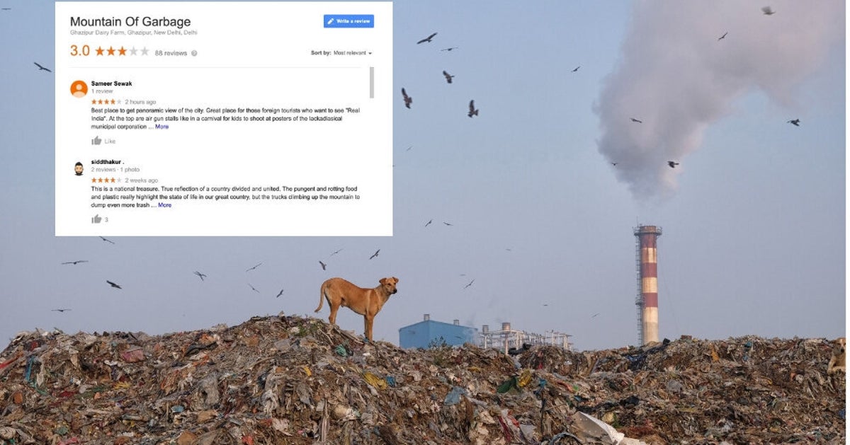 The 'Mountain of Garbage' In Delhi's Ghazipur Has The Best Google ...