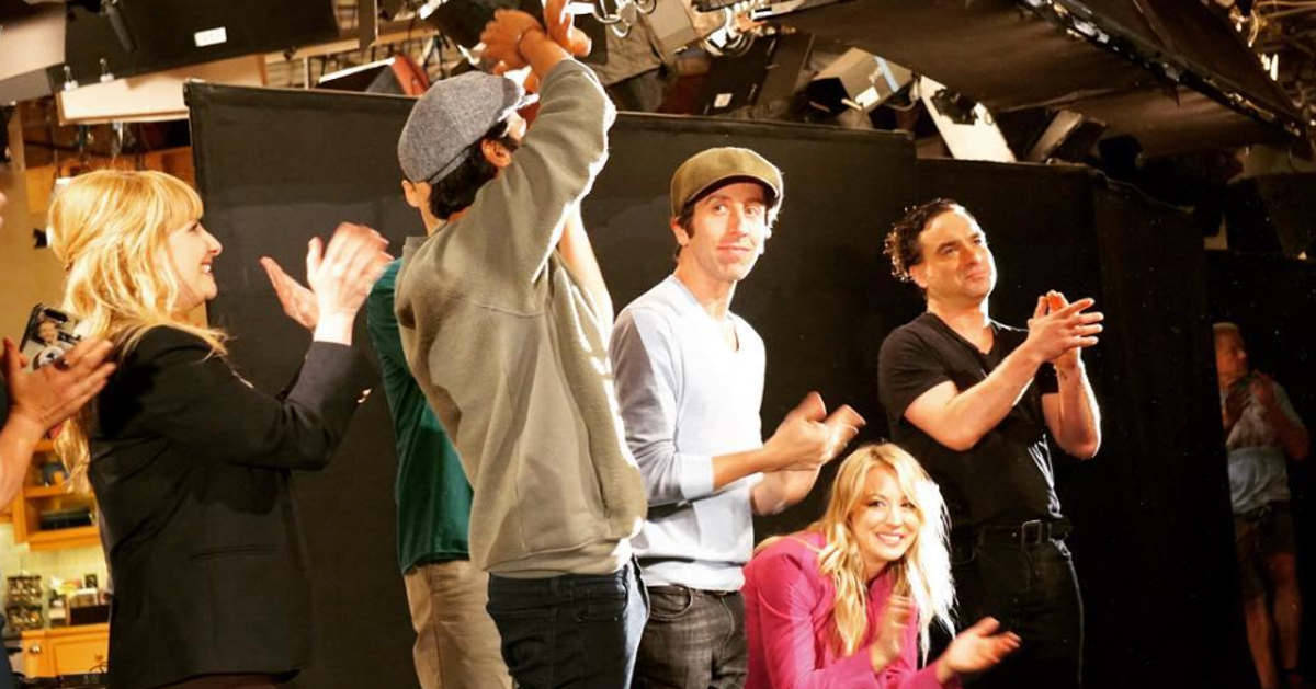 'Big Big Bang Theory' Actors Get Misty And Mushy At Final Taping ...