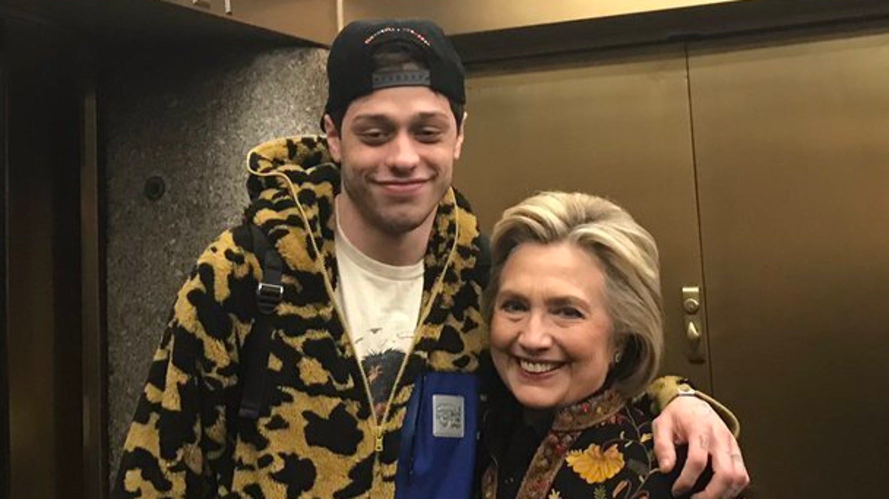 Pete Davidson And 'Hero' Hillary Clinton Are So Into Each Other ...