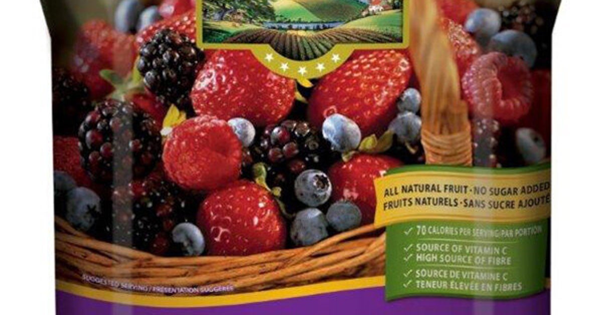 Rappel de mélanges de petits fruits de marque Europe's Best en raison ...