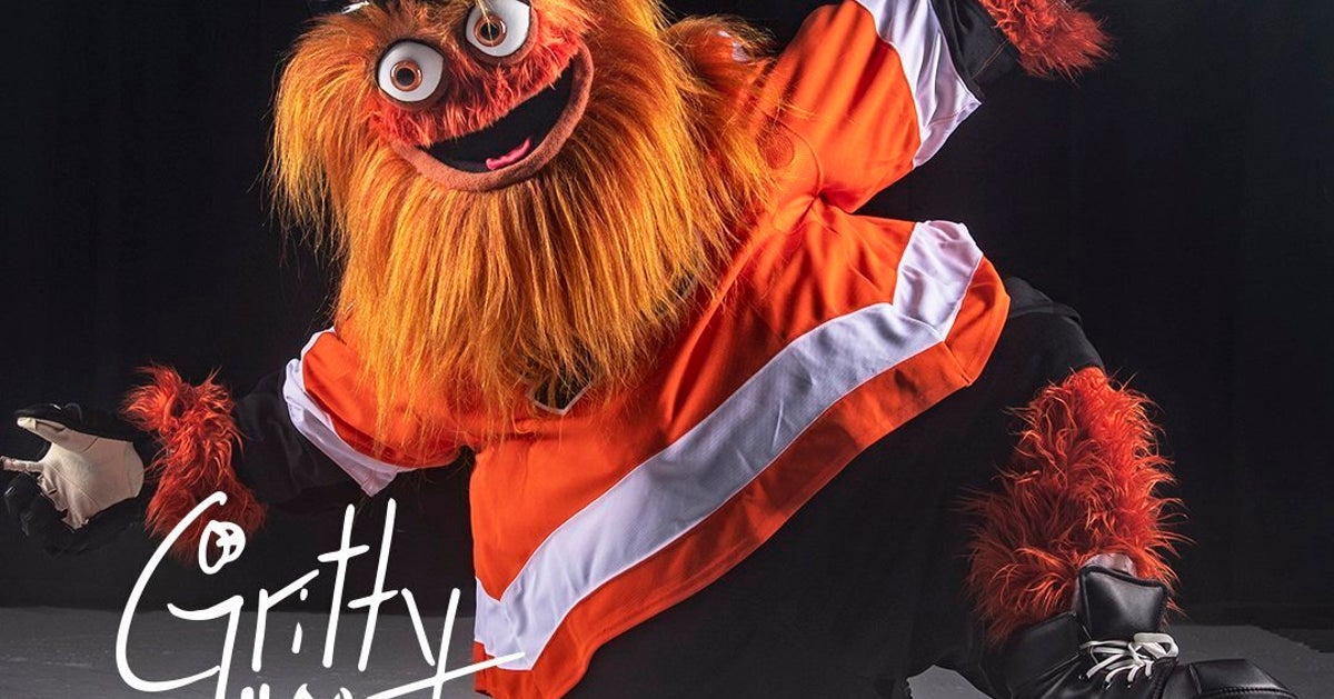 Gritty, la nouvelle mascotte des Flyers de Philadelphie, a des airs de ...