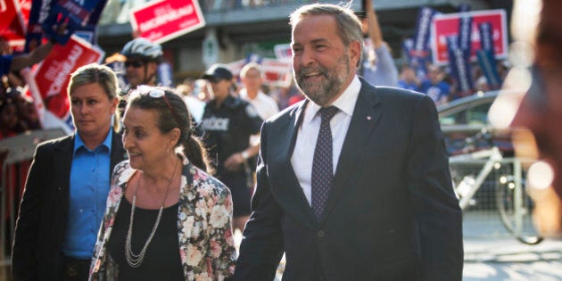 L'épouse de Mulcair, Catherine Pinhas, se dit particulièrement touchée ...