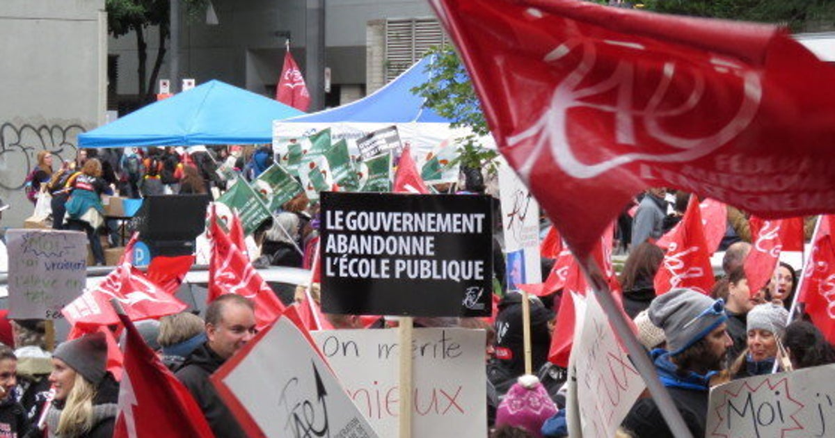 Les enseignants du primaire et secondaire de la FAE en grève pour trois ...