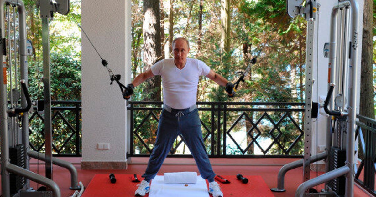 Vladimir Poutine prend la pose en pleine séance de musculation (PHOTOS ...