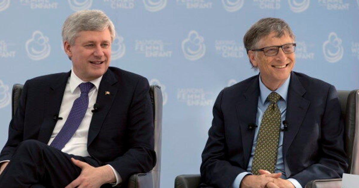 Pont de Québec : Stephen Harper aborde le sujet avec Bill Gates (VIDÉO ...
