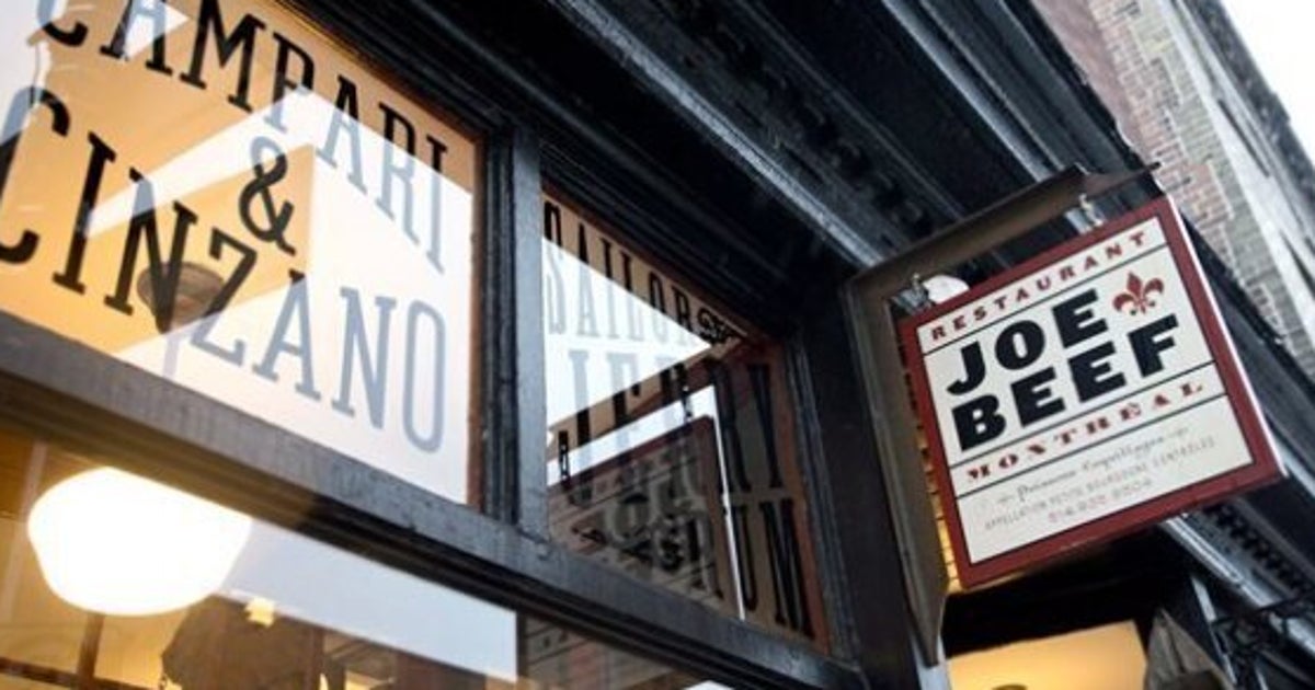 Joe Beef, premier restaurant au Québec à percer le Top 100 San ...