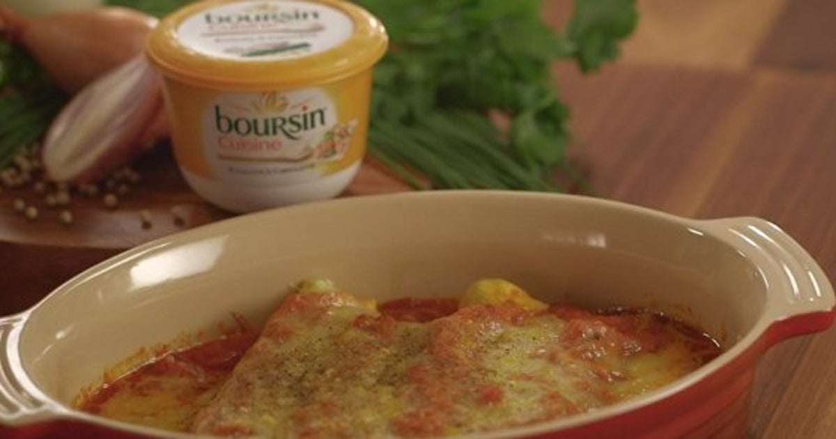 Recette du chef Jonathan Garnier: cannelloni au saumon et fromage ...