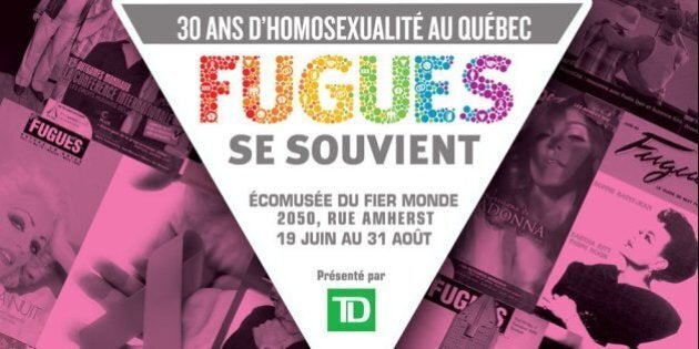 Lancement de l'exposition « Fugues se souvient : 30 ans d'homosexualité ...