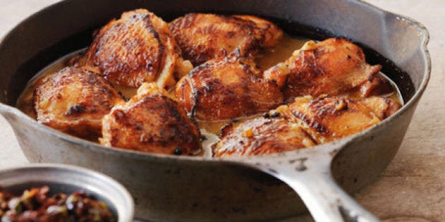 La Recette Du Week End Le Poulet Aux Olives Au Four Huffpost Vivre