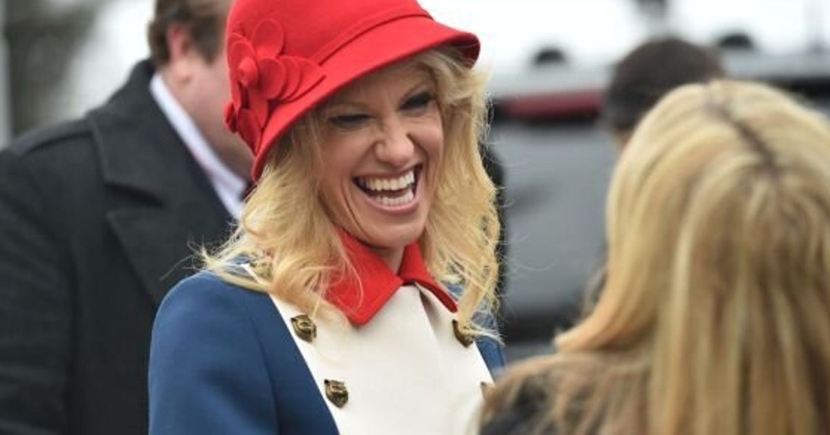 Kellyanne Conway, la conseillère de Donald Trump, défend le président ... Kellyanne Conway, la conseillère de Donald Trump, défend le président ...