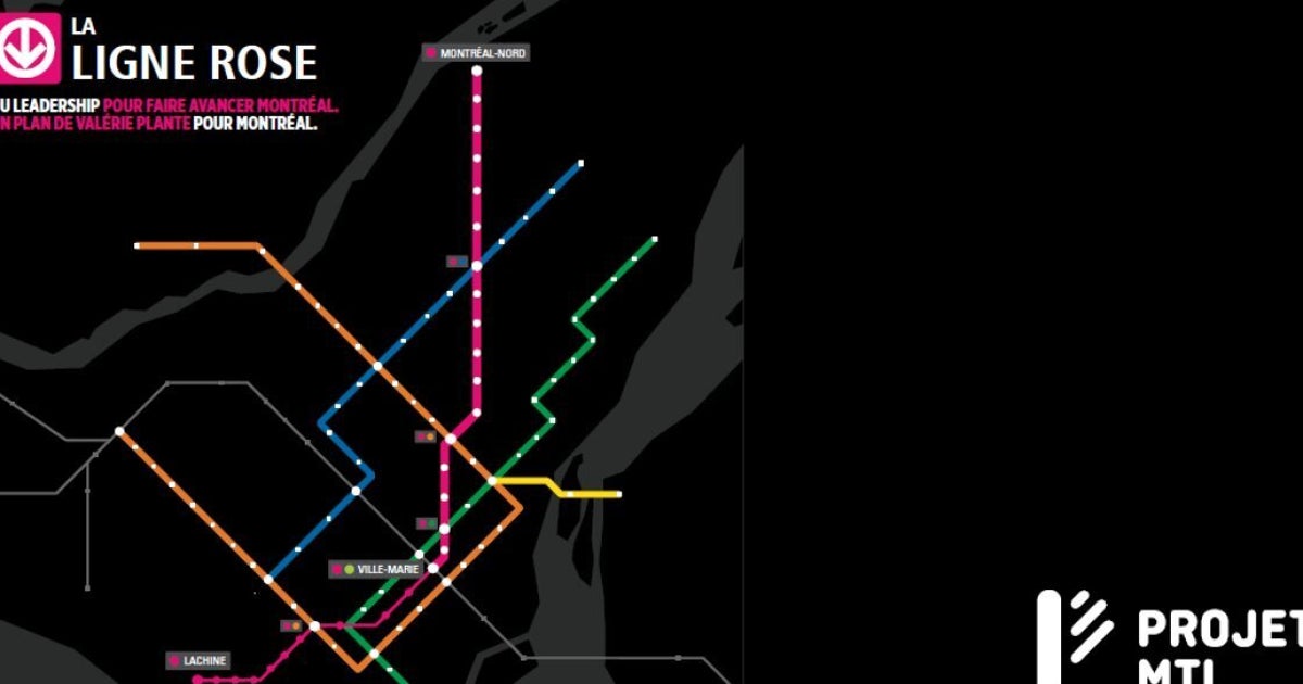 10 choses à savoir sur la ligne rose de Valérie Plante | HuffPost Nouvelles