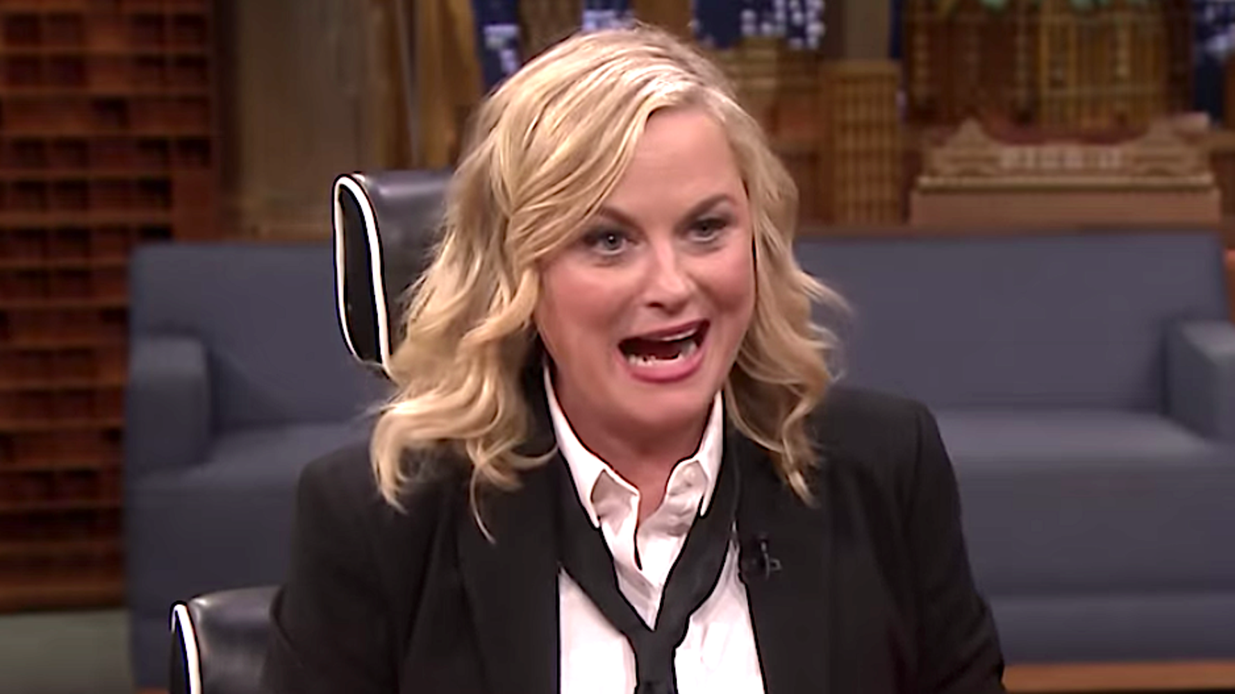 Amy Poehler And Jimmy Fallon Gamely Play 'Shouting Charades' | HuffPost ...