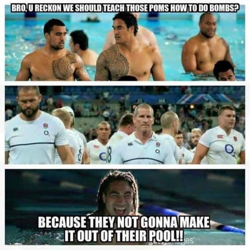 England Rugby Pool Memes
