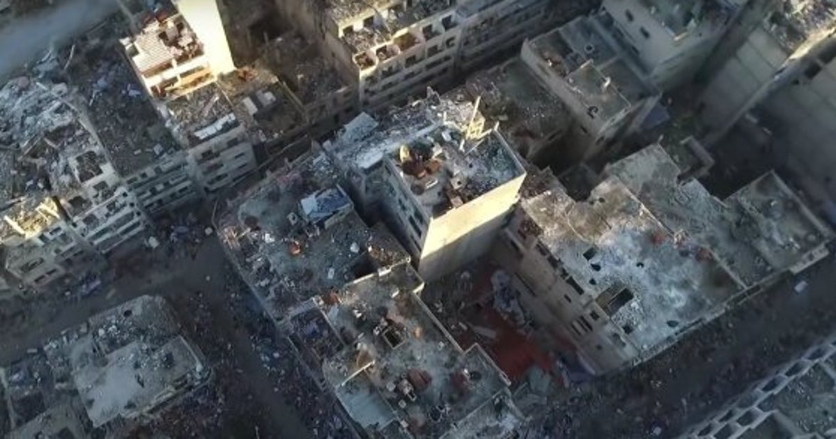Startling Drone Footage Shows Scale Of Destruction In Homs, Syria ...