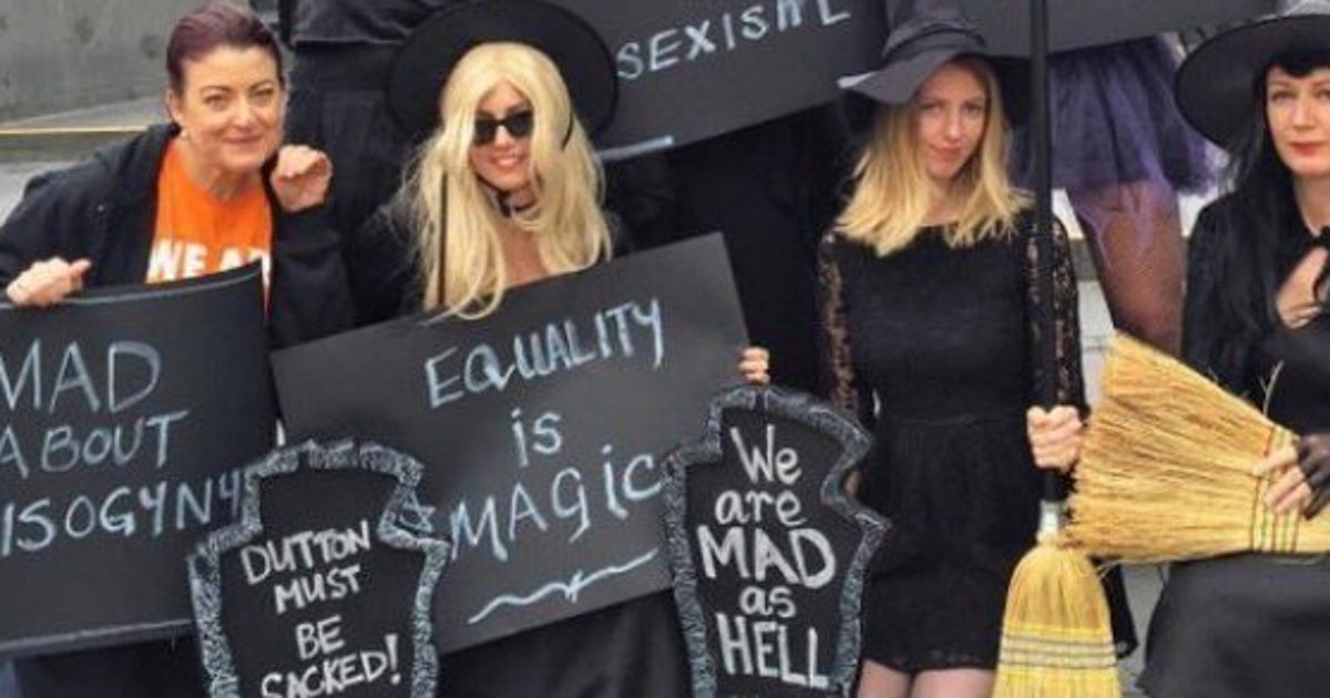 Women Are Dressing As Witches To Protest Peter Dutton's 'Mad F*cking ...