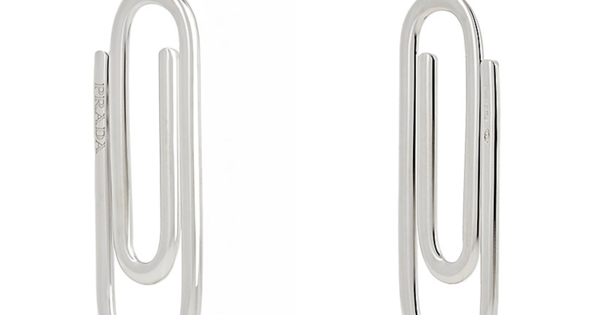 Prada Is Selling $244 Money Clips In The Shape Of Office Stationery ...