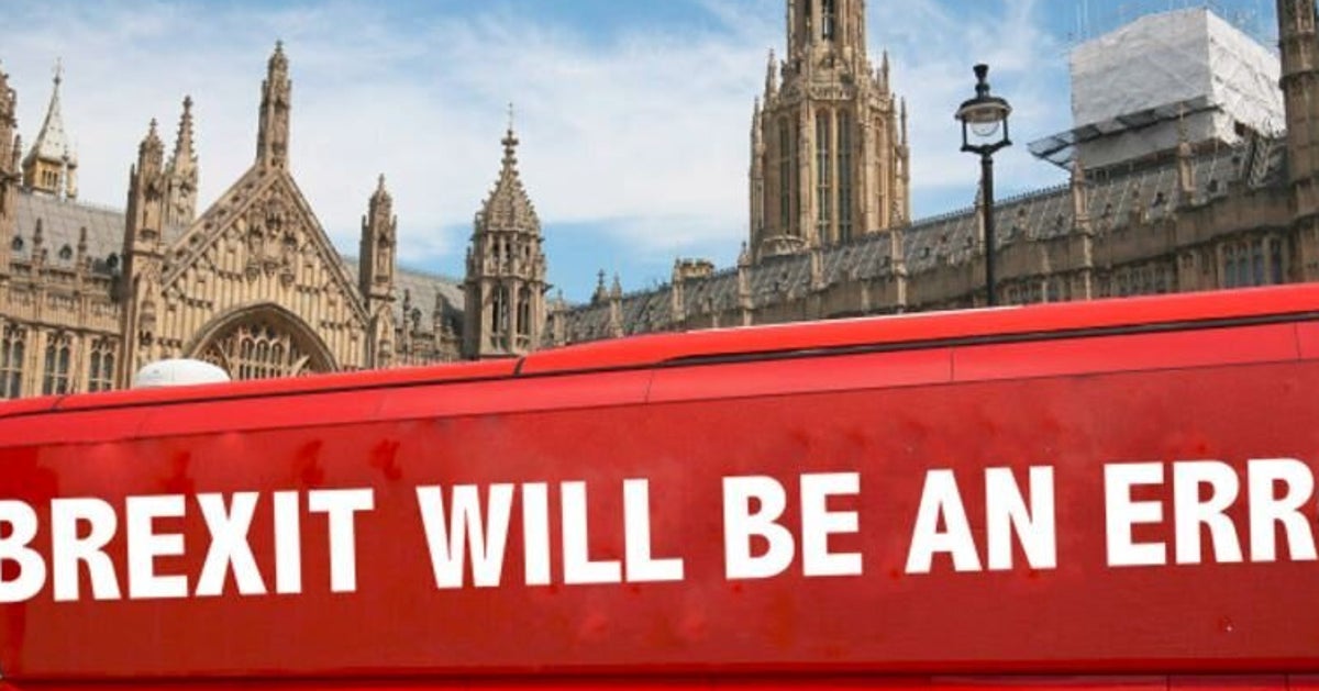 Brexit Campaign Chief Admits Leaving The EU Could 'Be An Error ...
