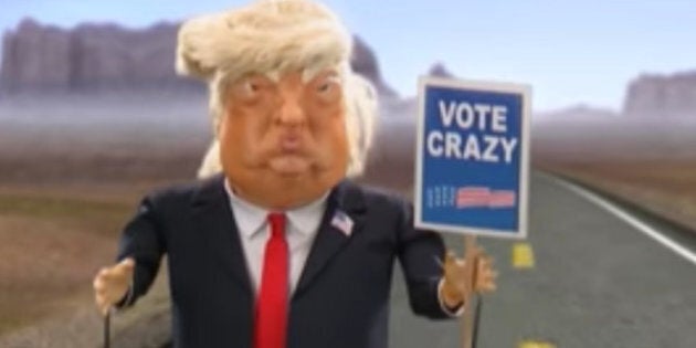 Donald Trump Gets A Forrest Gump Makeover In Biting TV Sketch ...