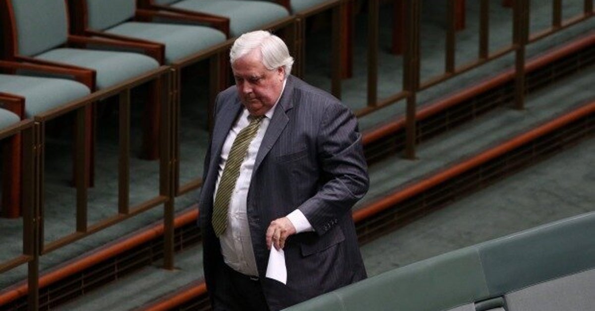 Clive Palmer Confirms He Won't Stand For Senate | HuffPost Politics Clive Palmer Confirms He Won't Stand For Senate | HuffPost Politics