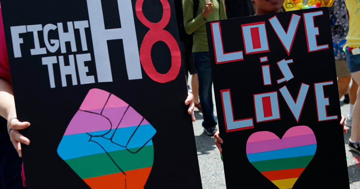 Some Of The Best Signs From The Marriage Equality Marches | HuffPost News