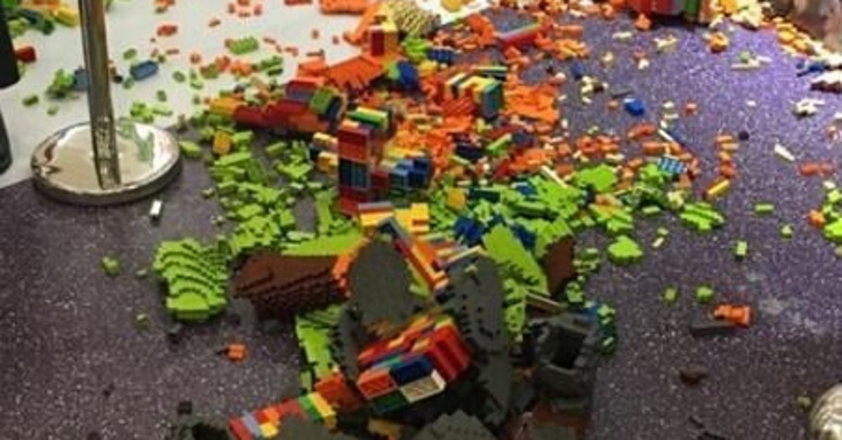 Boy Smashes $15K Lego Statue One Hour After It's Put On Display ...