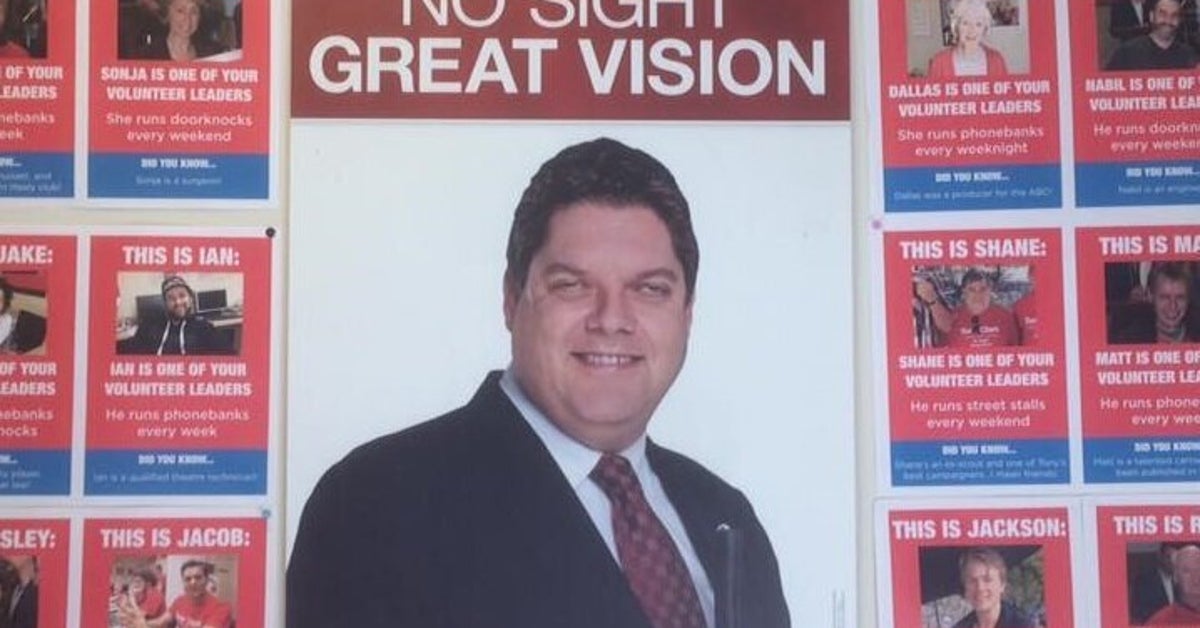Blind Labor Candidate Tony Clark Has This Election's Best Campaign ...