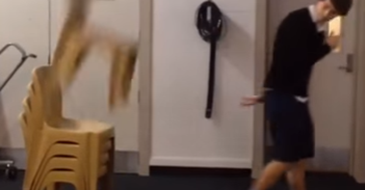 Chair Flipping Taking The Internet By Storm | HuffPost News