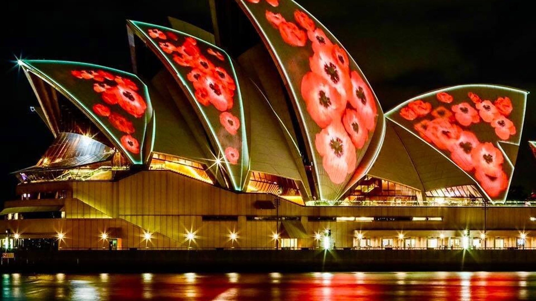 The Sydney Opera House Will Be Lit Up With Poppies For Remembrance Day ...