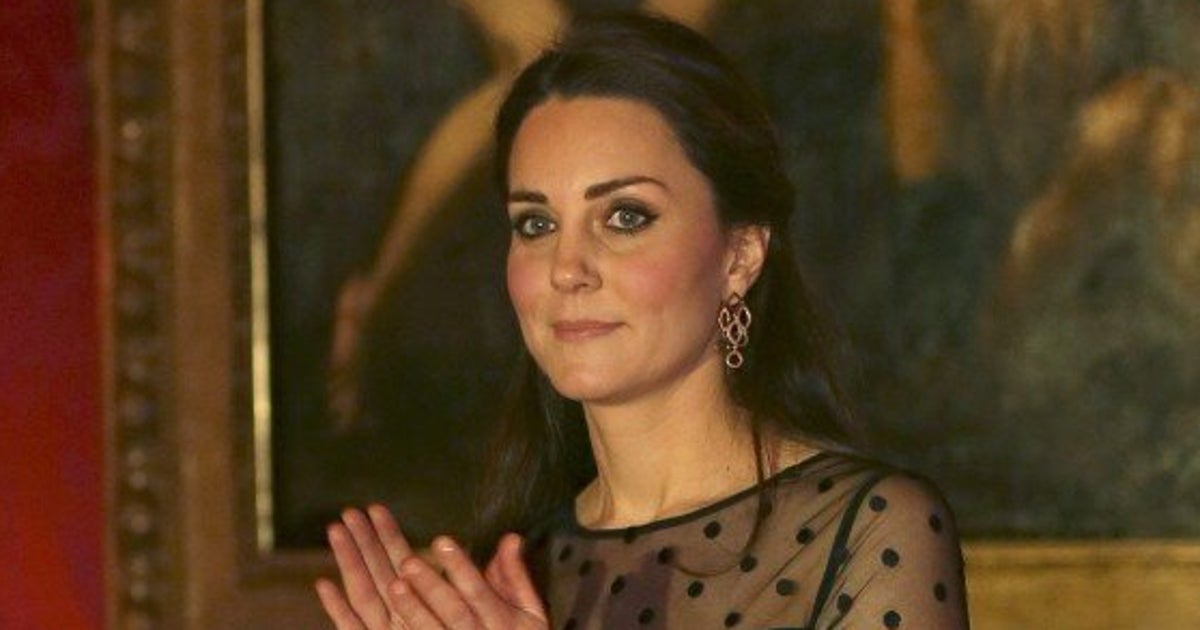 Kate Middleton Shows Some Skin At Kensington Palace Ceremony | HuffPost ...