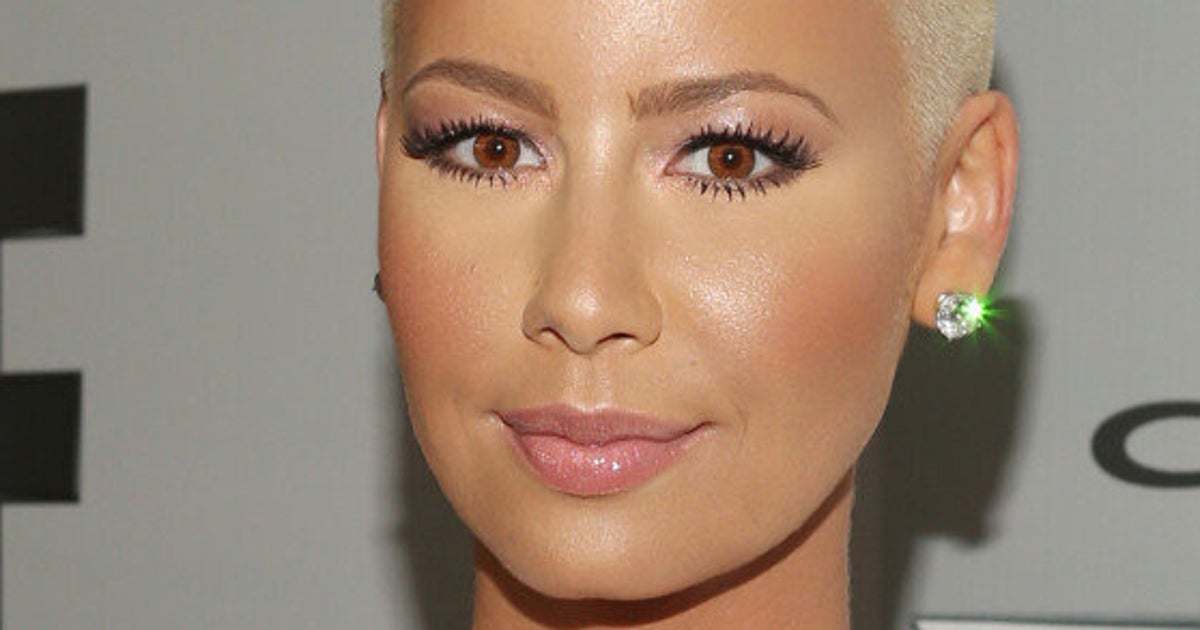 Amber Rose's Bleached Eyebrows Are Totally #OnFleek | HuffPost Style