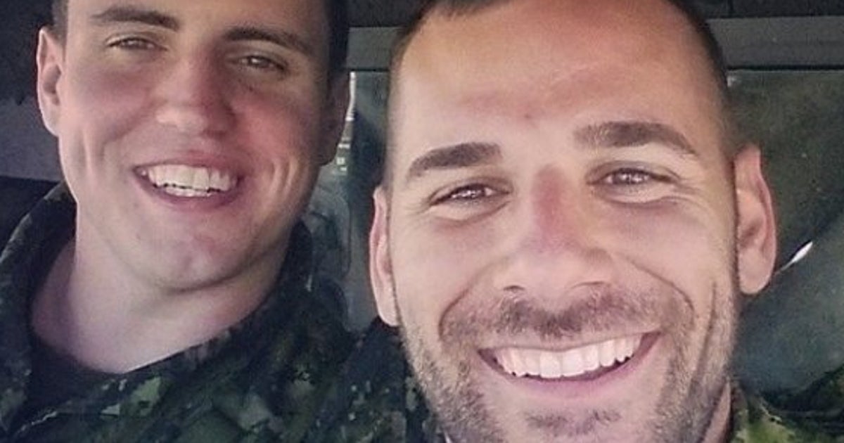 Branden Stevenson, Nathan Cirillo's Close Friend, Guarded Memorial With ...