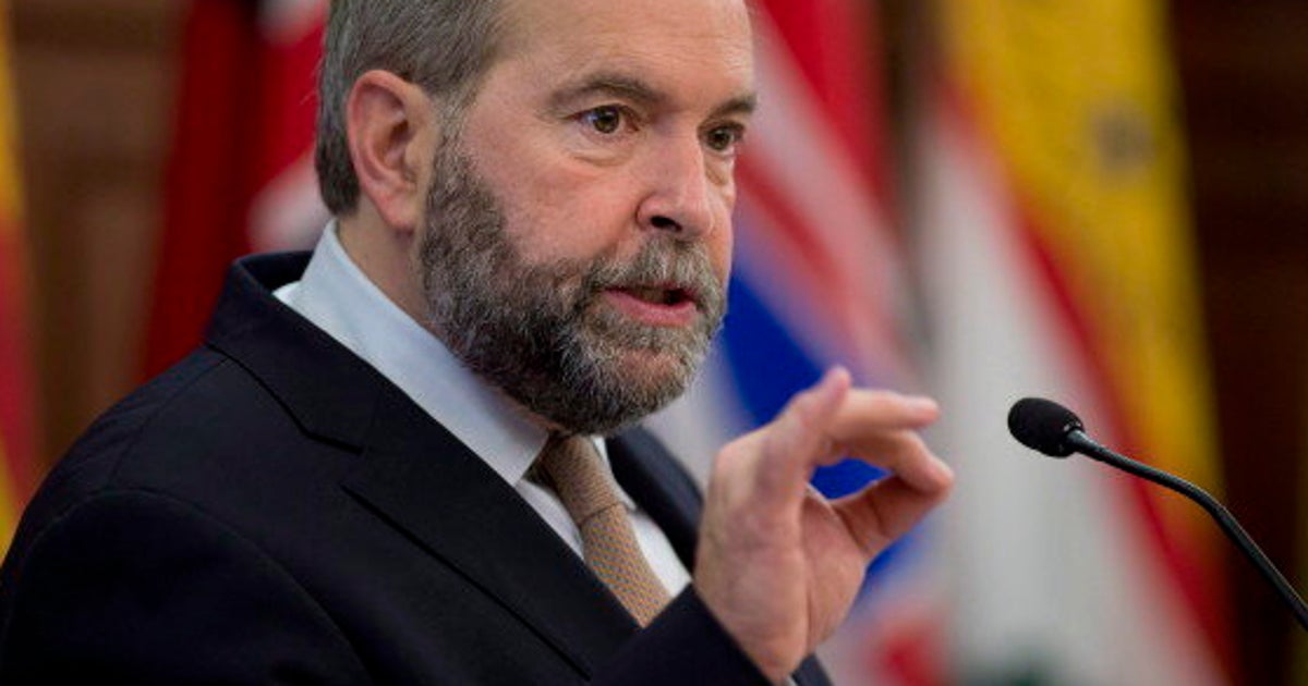Thomas Mulcair's Address To Nation In Wake Of Ottawa Shooting (TEXT ...