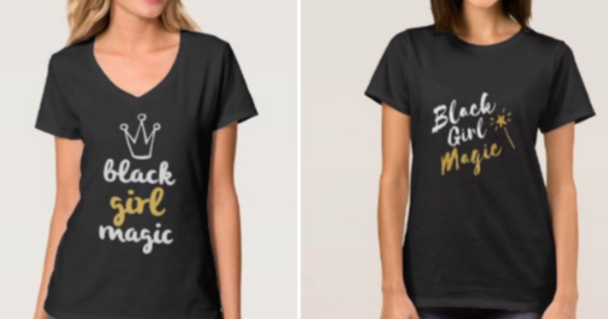 Online Retailer Uses White Models To Sell 'Black Girl Magic' T-Shirts ...