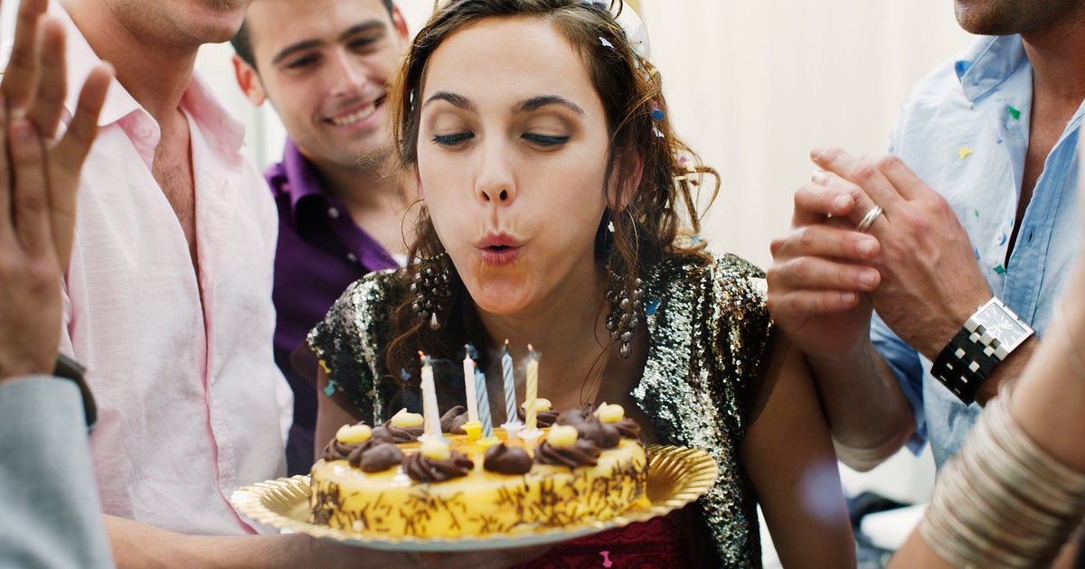 Blowing Out Candles On A Birthday Cake Increases Bacteria On The