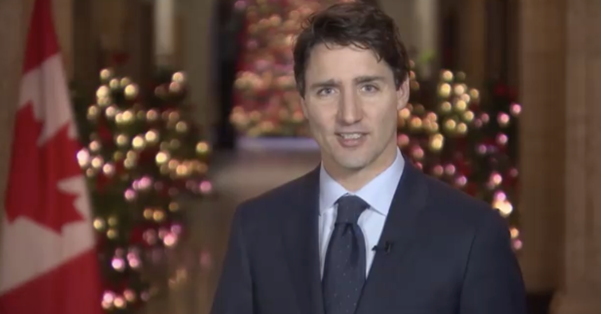 Justin Trudeau Reminds Canada Of Liberals' Accomplishments In Holiday ...