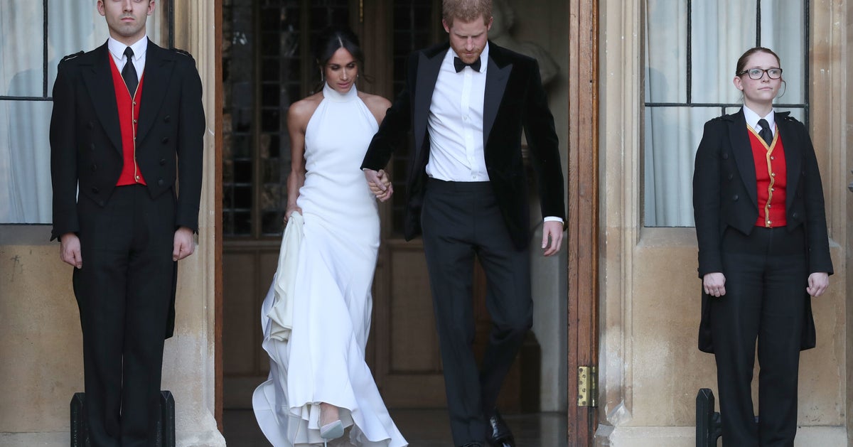 Meghan Markle's 2nd Royal Wedding Dress Is A Stella McCartney Design ...