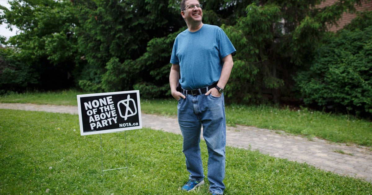 Above Znoneofthe, Ontario Election Candidate, Changed Name To Become ...