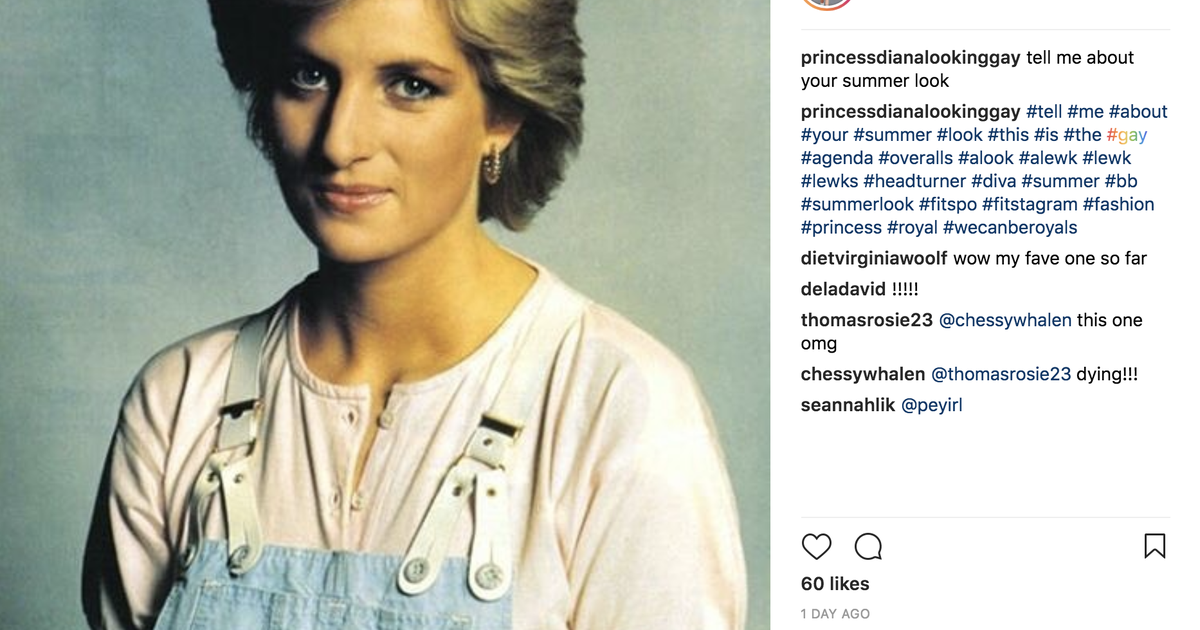 ‘Princess Diana Looking Gay’ Shows The Late Royal Through An LGBTQ Lens ...