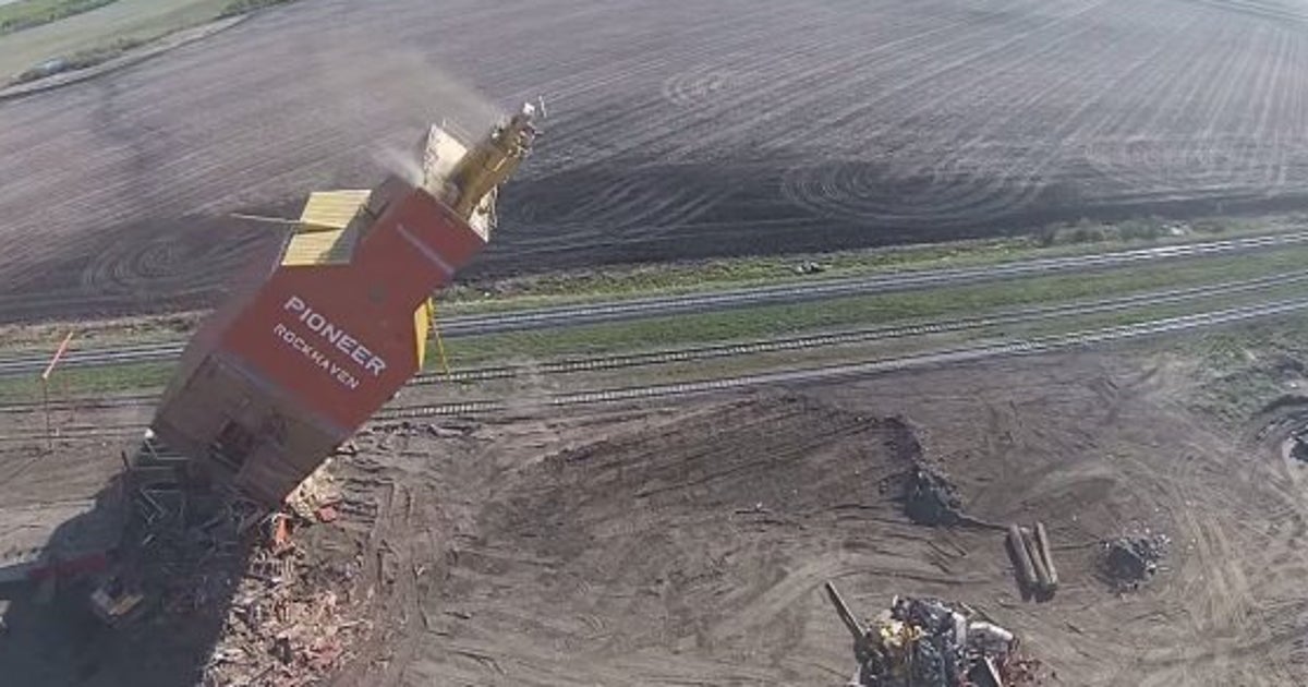 Saskatchewan Grain Elevator Destroyed In Spectacular Drone Video ...
