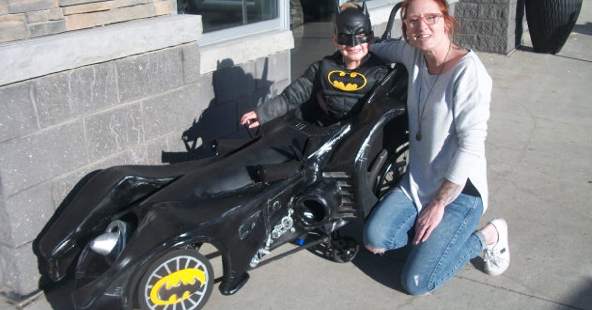 Alberta Barber Katie Nagy Creates Coolest Wheelchair Batmobile For Kid ...