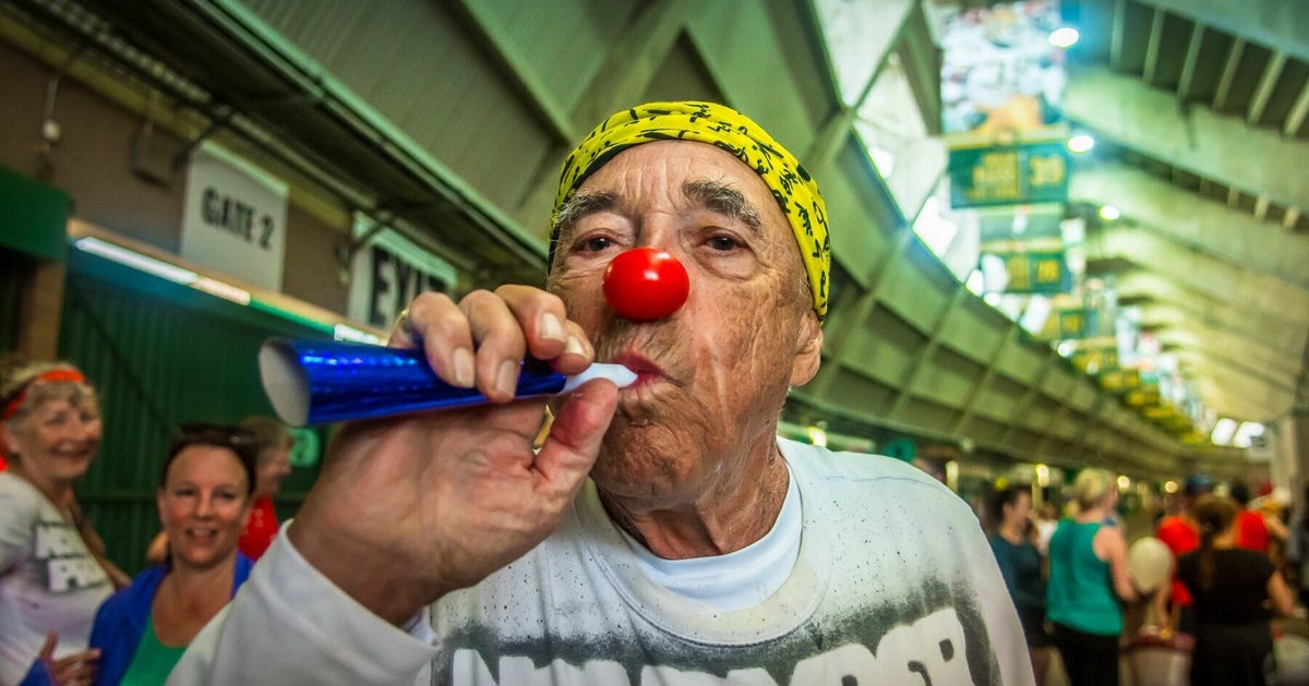Edmonton Senior Bill Gilroy Goes Wild Celebrating 90th Birthday ...