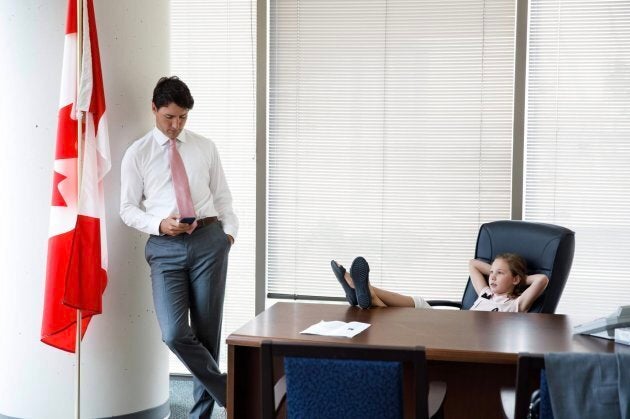 Ella-Grace Trudeau Dressed Like Justin Trudeau For 'Dress Like Your ...