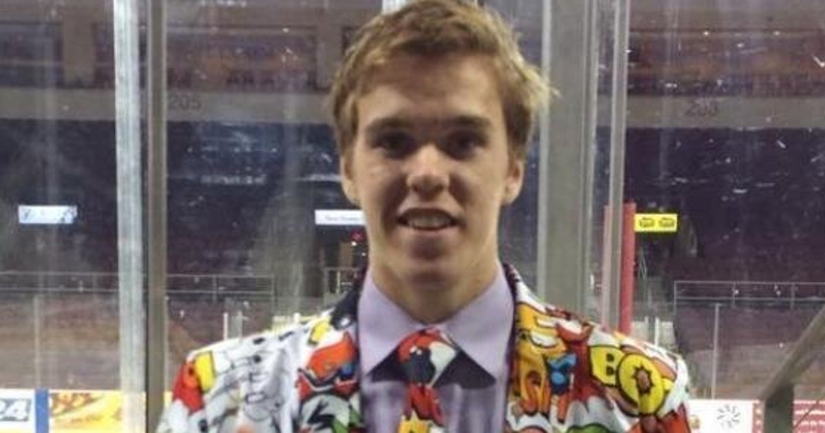 Connor McDavid Wears A Suit That Rivals Don Cherry's Wardrobe ...