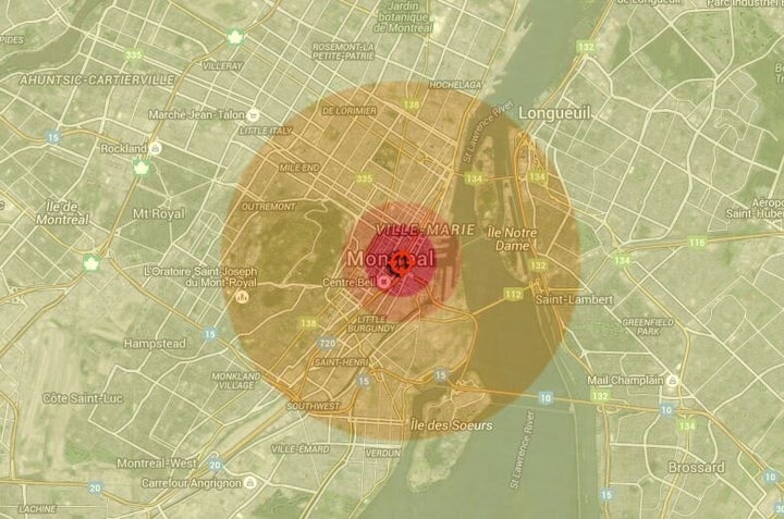 Hiroshima Bomb Visualization Tool Shows Reach Of Devastating Device On ...