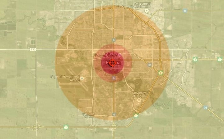Hiroshima Bomb Visualization Tool Shows Reach Of Devastating Device On ...