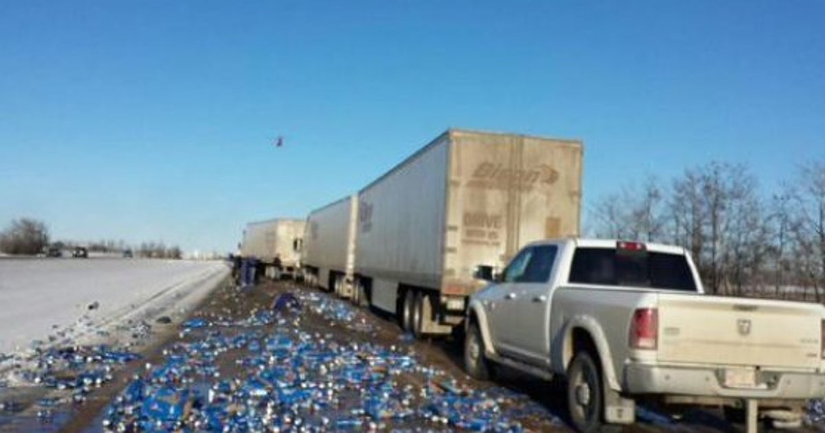 Thousands Of Pepsi Cans Spill On Alberta Highway (PHOTOS) | HuffPost ...