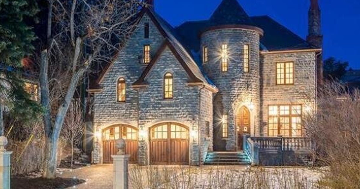 This Stunning Calgary Castle Incorporates Antique Materials In A New ...