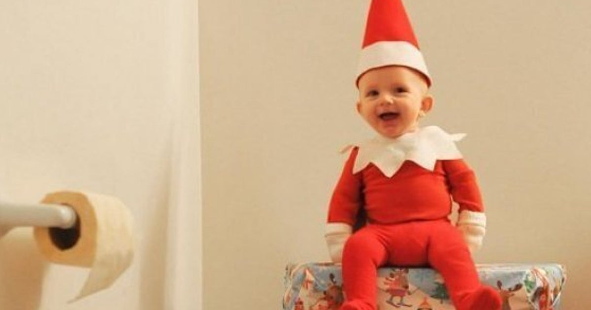 Rock The Elf: Dad Turns Four-Month-Old Son Into Cutest Elf On The Shelf ...