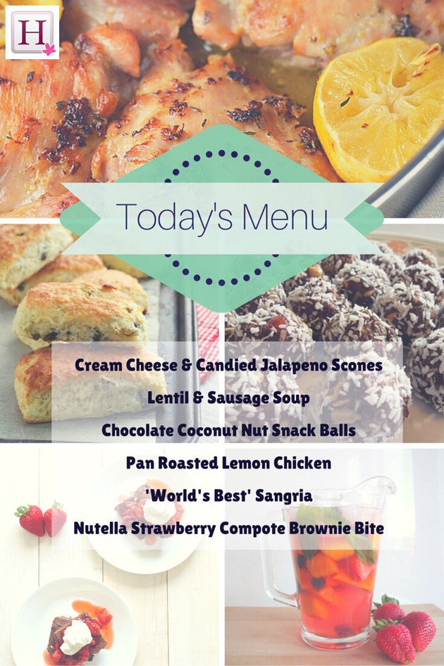 Thursday Meal Ideas From The HuffPost Canada Living Contributors ...
